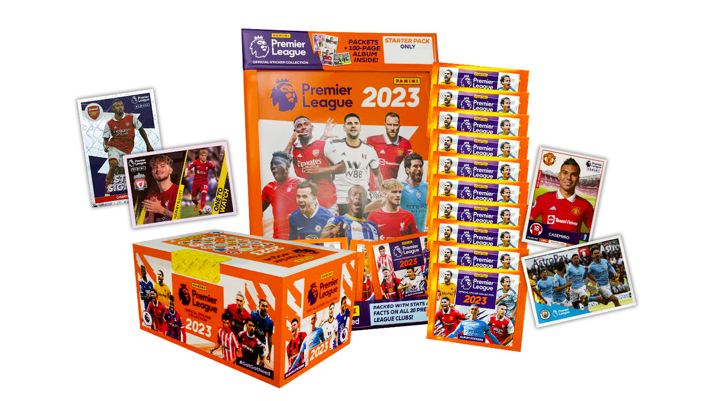 The 2023 Panini Premier League Sticker Collection - Products ...