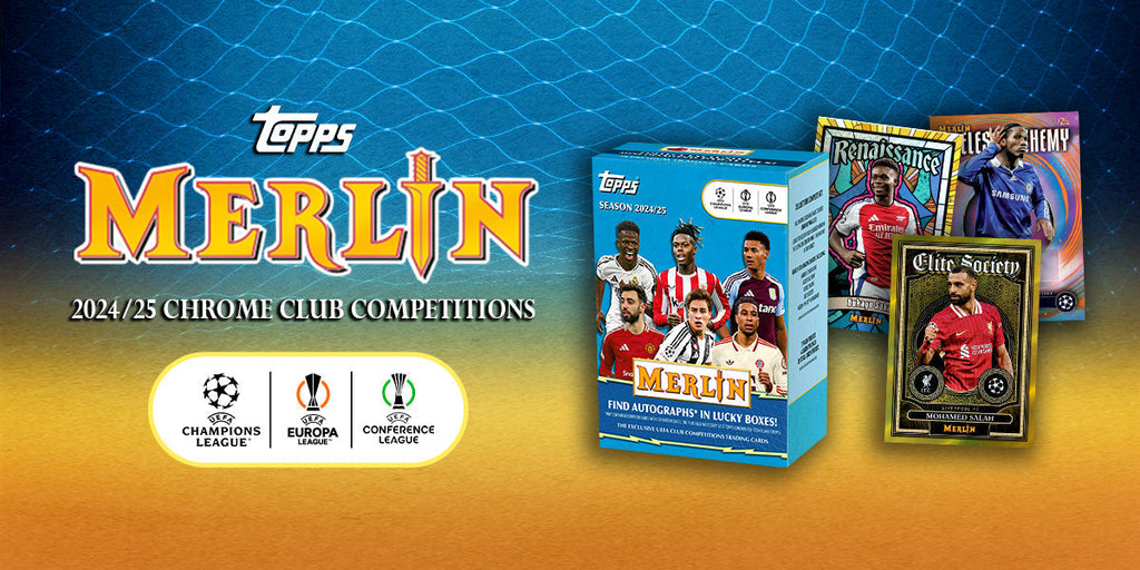 2024-25 Topps Chrome Merlin UEFA Club Competitions Cards Collection ...