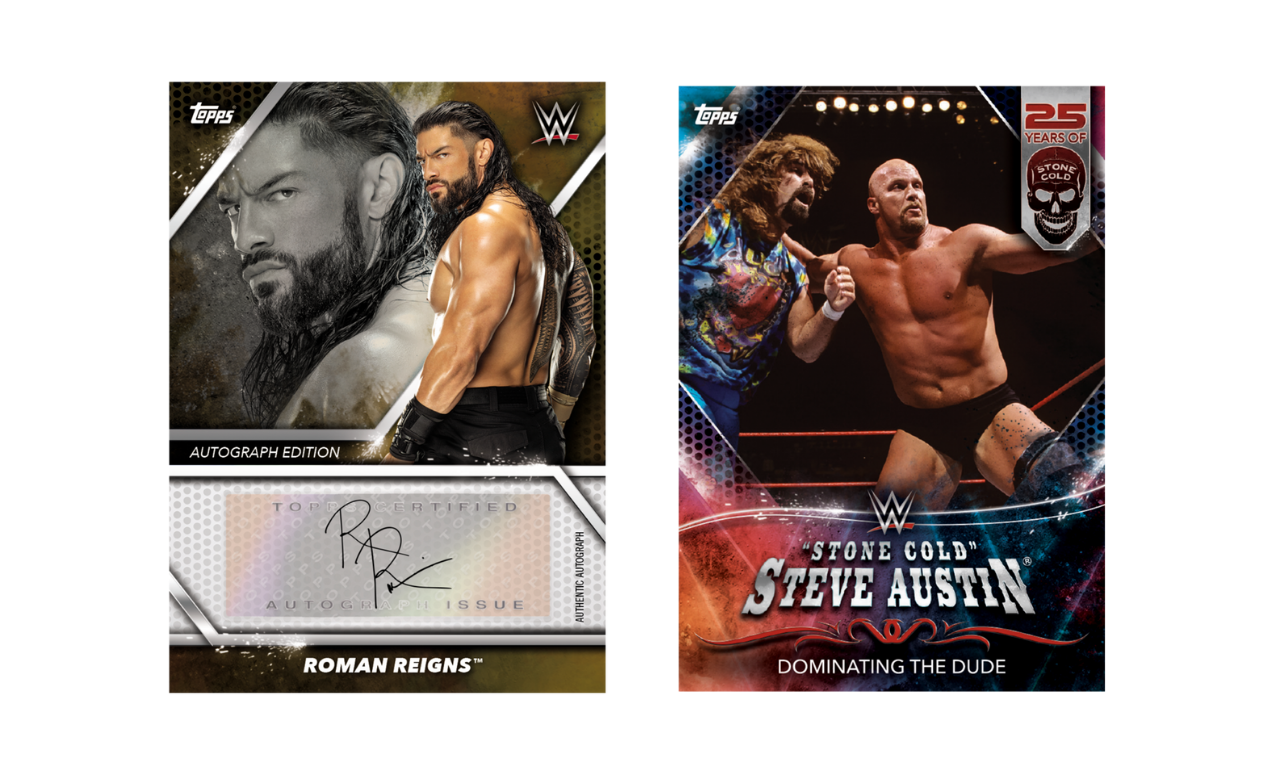 2021 Topps WWE Superstars Card Collection – SoccerCards.ca