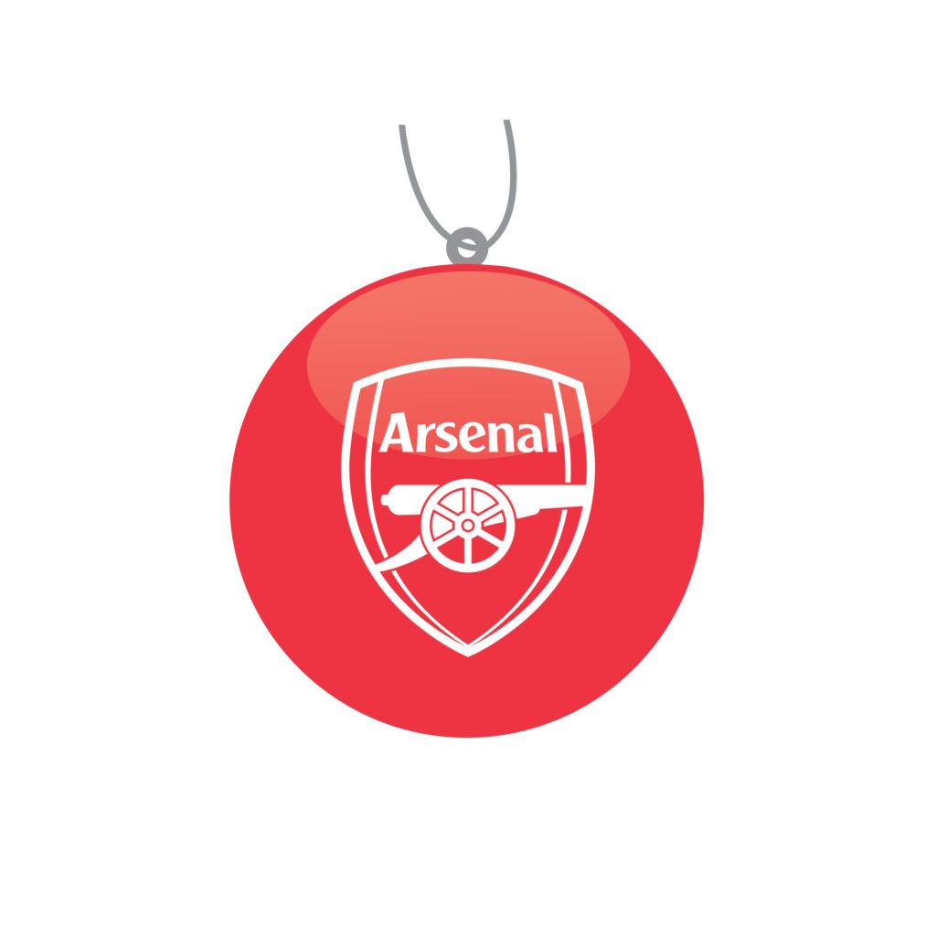 Buy the Arsenal Ornament online at SoccerCards.ca!