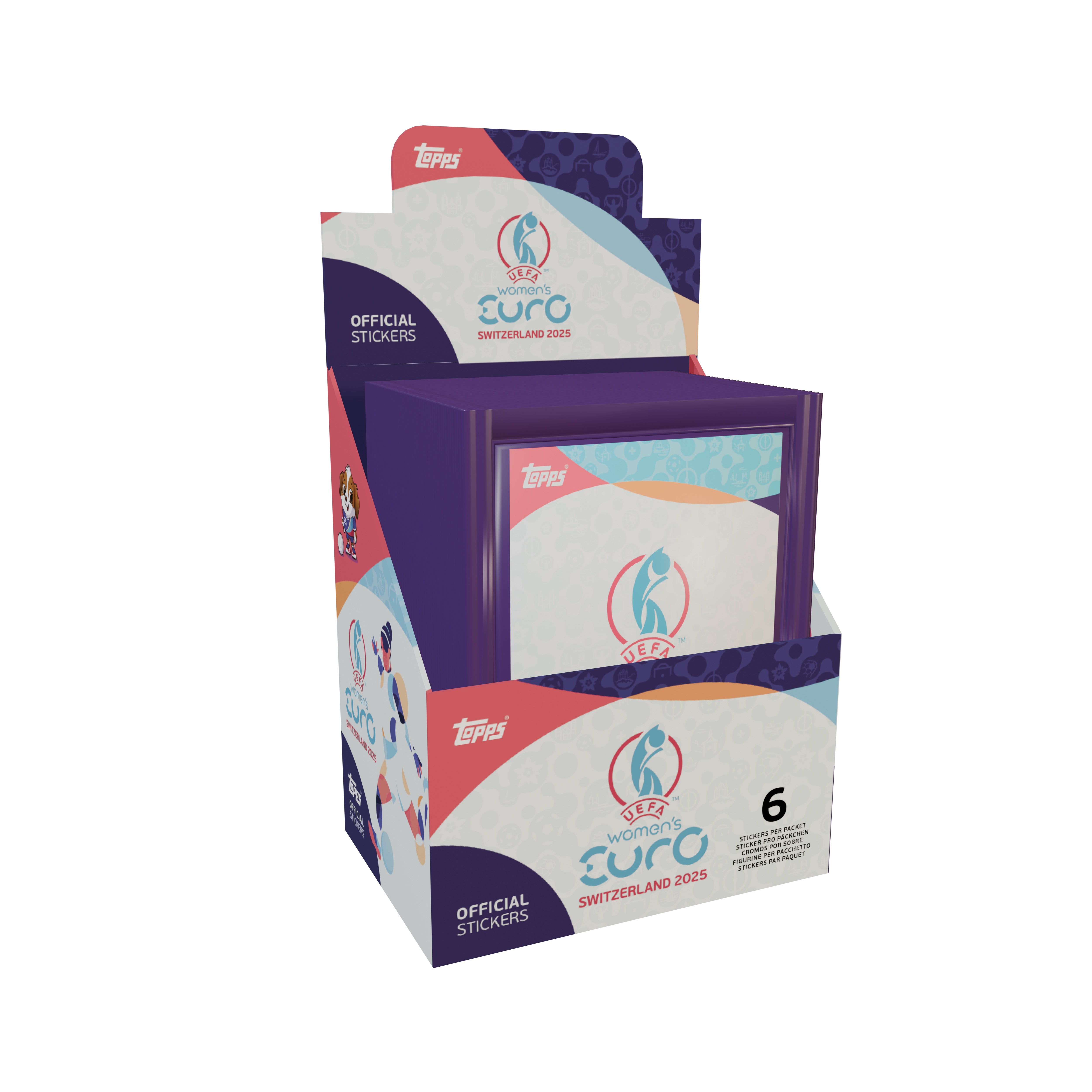 Buy 2025 Topps Women’s Euro Stickers Box online at SoccerCards.ca!