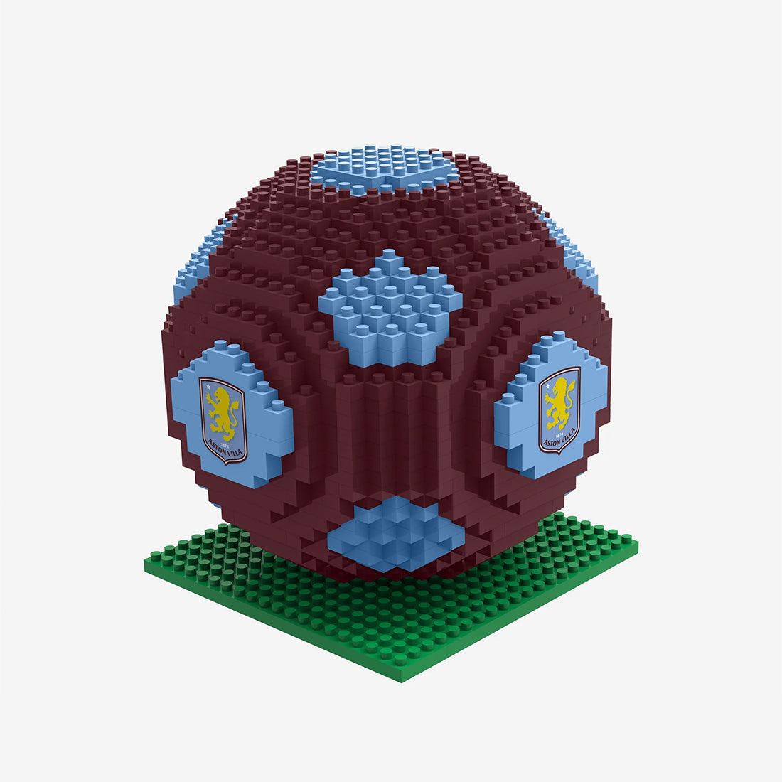 Buy Aston Villa BRXLZ 3D Soccer Ball Construction Kit online ...