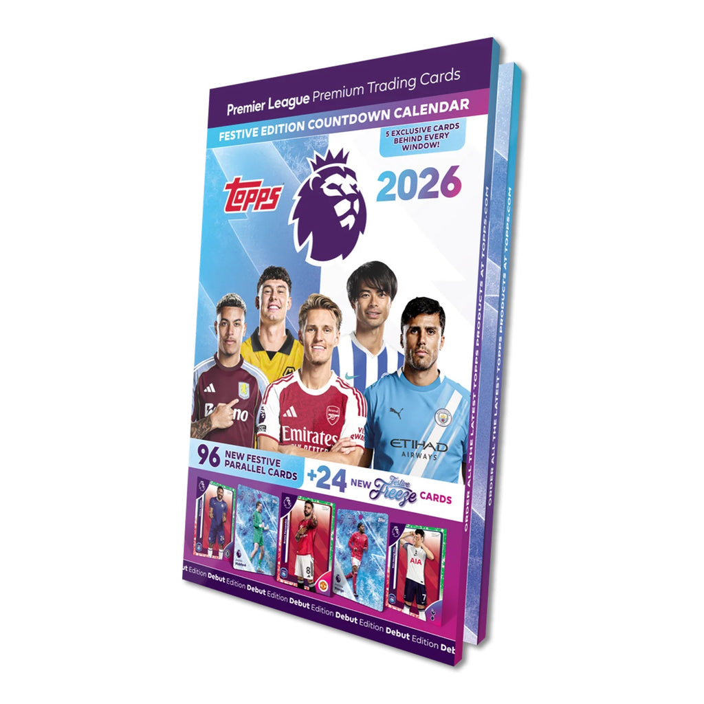 2025-26 Topps Premier League Debut Edition Cards Advent Countdown ...